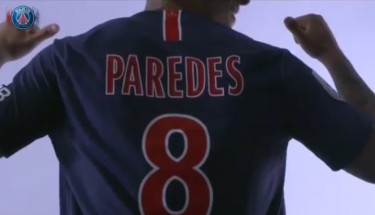 Paris Saint-Germain Unveil Paredes (Video) - Soccer News