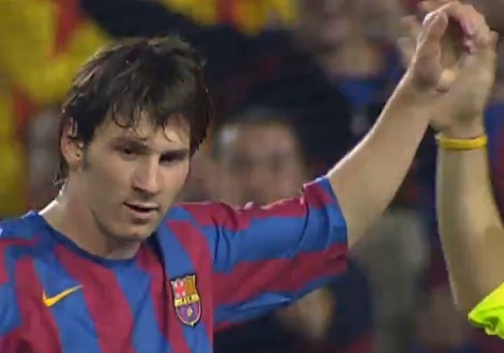 Lionel Messi Scored His First Champions League Goal On This Day ...