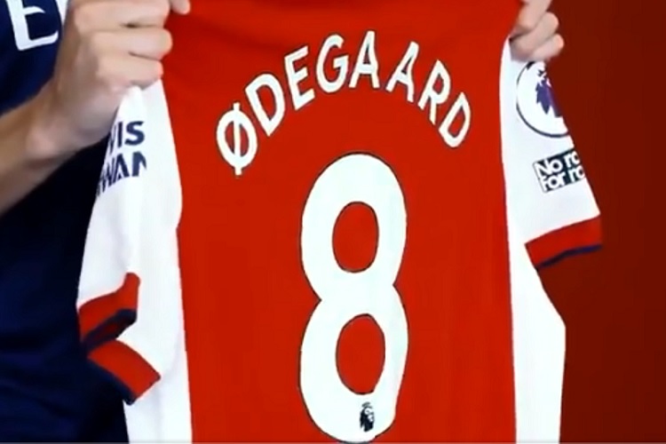 "Be careful with that number!" - Arsenal boss Mikel Arteta to Martin ...