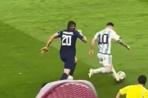 Lionel Messi cruises past Josko Gvardiol to set up Julian Alvarez in ...