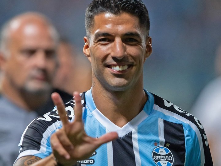 Former Barcelona and Liverpool star Luis Suarez bags hat-trick on ...