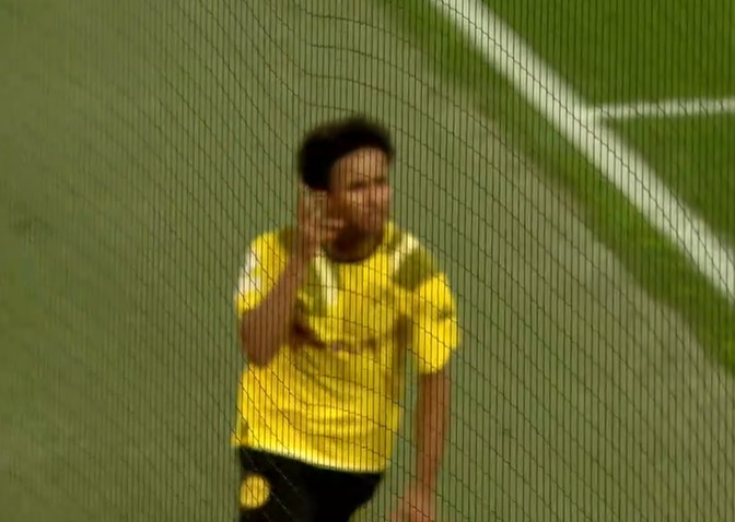 Karim Adeyemi shows his heels to Enzo Fernandez to give Borussia ...