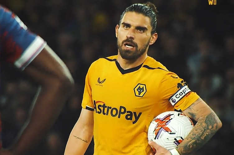 Captain Ruben Neves scores 94th-minute penalty to secure Wolves victory ...