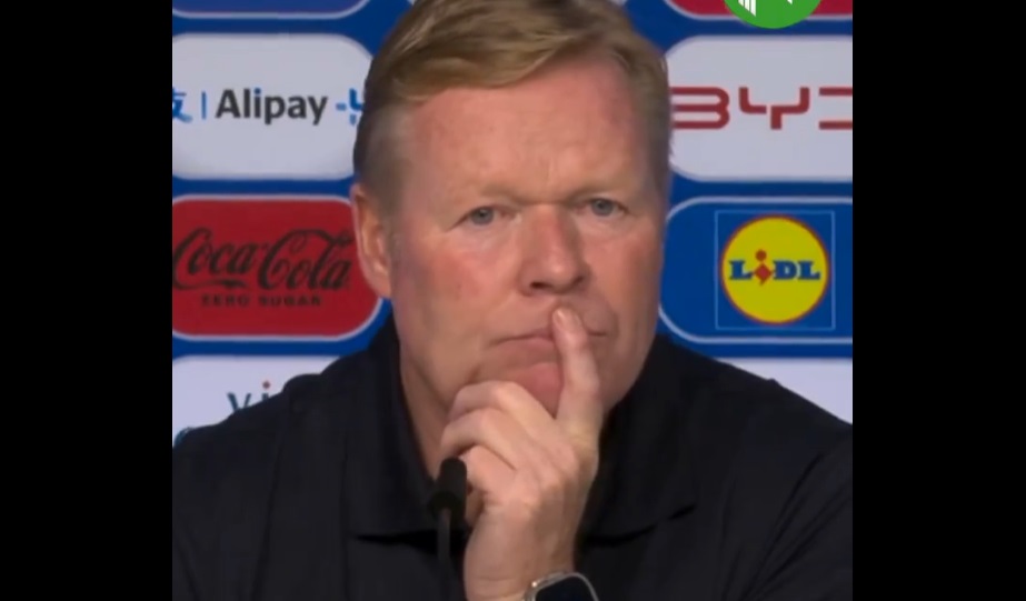 "He isn't disturbing the goalkeeper" - Netherlands boss Ronald Koeman ...